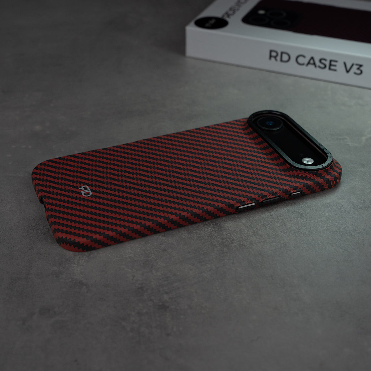 RD Carbon Fiber Case V3 (RED) – REBORN DEVICE®